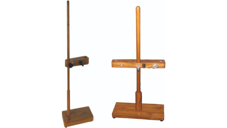 Burette Stand Wooden for Stable Lab Experiment Support
